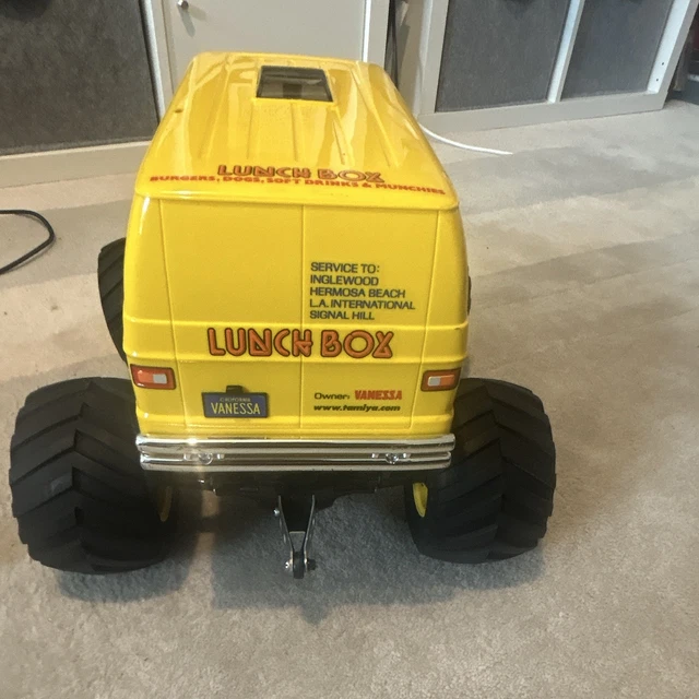 TAMIYA LUNCH BOX 1/10 Yellow/Black 2WD Electric Brushed RTR RC Monster ...