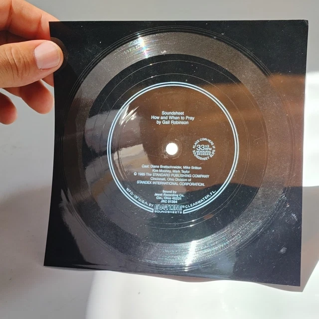 SOUND SHEET HOW And When To Pray By Gail Robinson 33 And 1/3 RPM 1985 ...