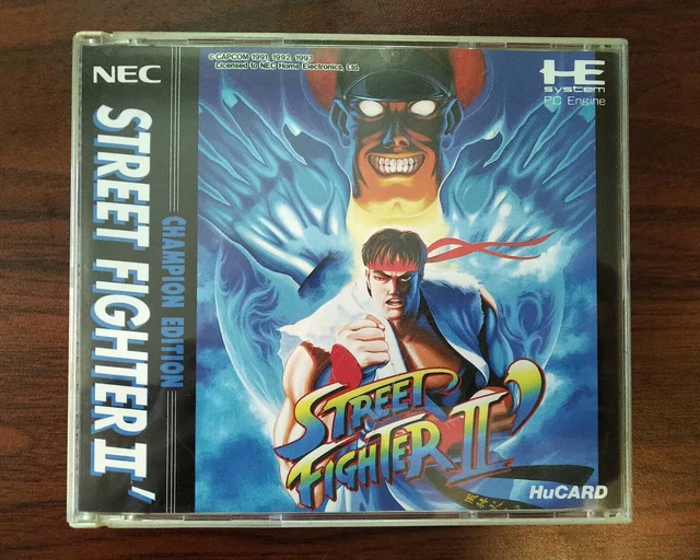 STREET FIGHTER II Champion Edition PC Engine TurboGrafx16 (TG16 ...
