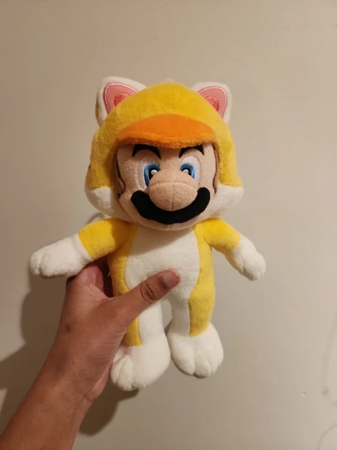 SUPER MARIO 3D World Mario- cat plush Rare soft toy official Nintendo £ ...