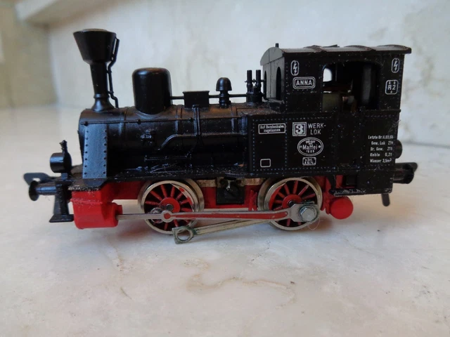 FLEISCHMANN H0 DAMPFLOK Werklok Anna 4000 Trix ROCO Piko EUR 6,50 ...