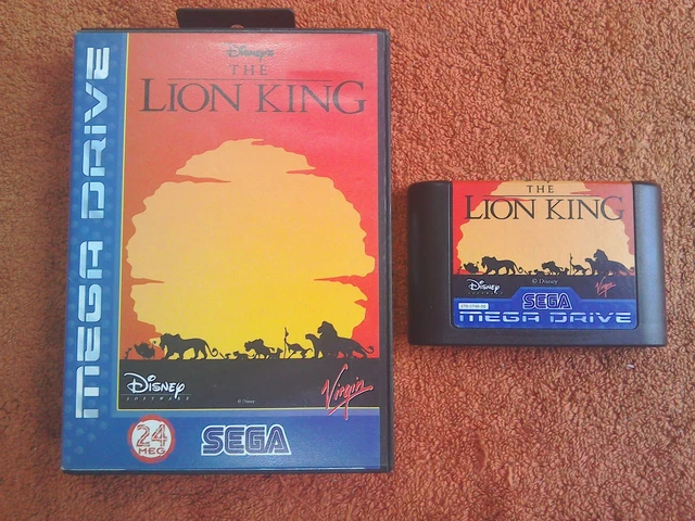 DISNEY'S THE LION king - Sega Mega Drive Game (Tested - Fast Dispatch ...