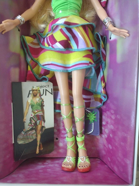 BARBIE DOLL PROJECT Runway My Scene Doll Nrfb New 2006 Blonde , Green ...