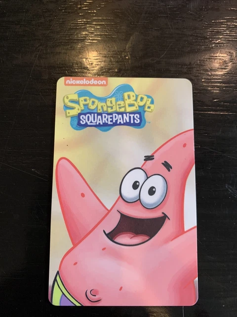 PATRICK STAR CARD from Spongebob Arcade Coin Pusher - No Barcode! £9.24 ...