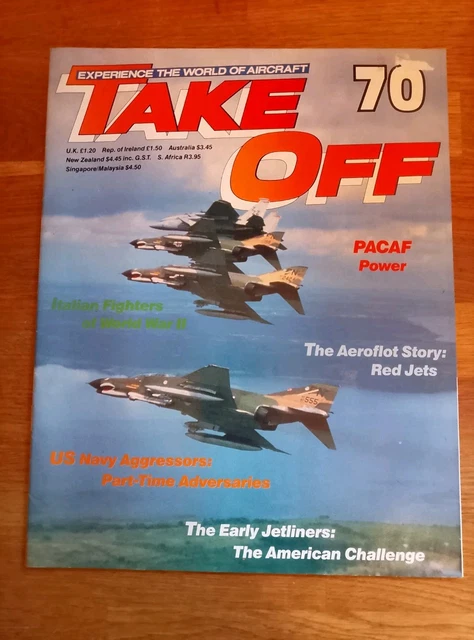 MAGAZINE - TAKE Off Aircraft Aviation Magazine Issue 70 £2.75 - PicClick UK