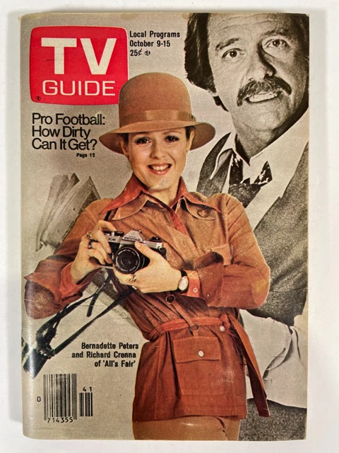 1976 TV GUIDE Bernadette Peters Richard Crenna NY Metro Edition £5.17 ...