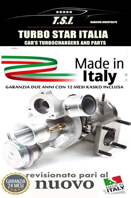TURBINA 799502 GARRETT Alfa Romeo Giulietta Mito Fiat Grande Punto 500 ...
