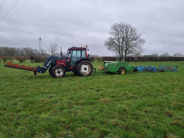 JOHN DEERE 456A conventional baler, flat 8 sledge and grab £4,000.00 ...