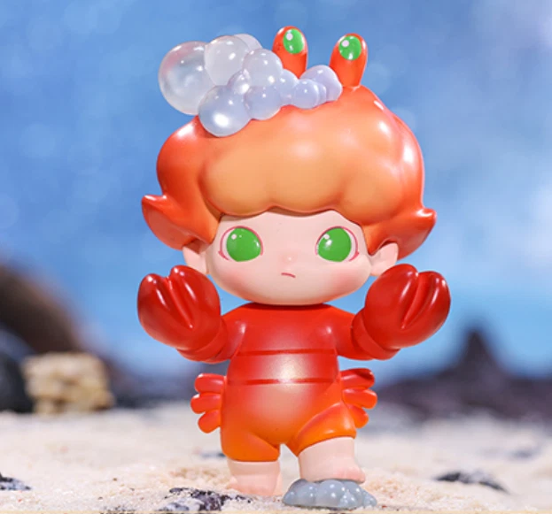 POPMART X DIMOO WORLD Zodiac Series Cancer mini designs action figure ...