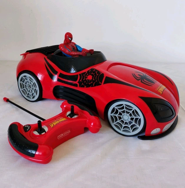 SPIDERMAN REMOTE CONTROL RC Car Remote Marvel IMC 46cm x 22cm *No ...