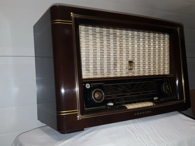 VECCHIA RADIO RÖHRENRADIO philips jupiter 543 valvola vecchia radio ...