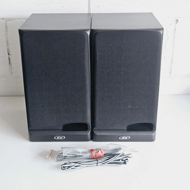 ELTAX DIGITAL LINE 1621 80 Watt Hifi Bookshelf Speakers Black - Tested ...
