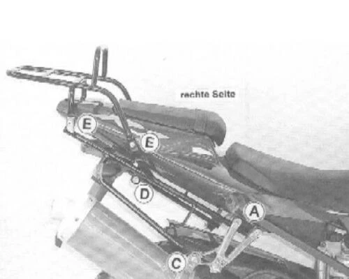 YAMAHA YZF-R1 TOP Box Et Rack Par Hepco Et Becker (2002-2004) EUR 654 ...