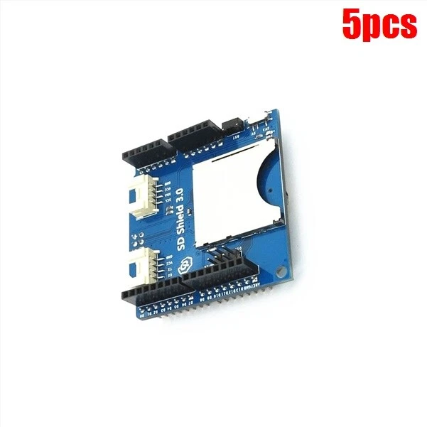 5PCS FOR ARDUINO Uno R3 Arduino Mega 2560 Tf Card Sd Card Shield 2 In ...