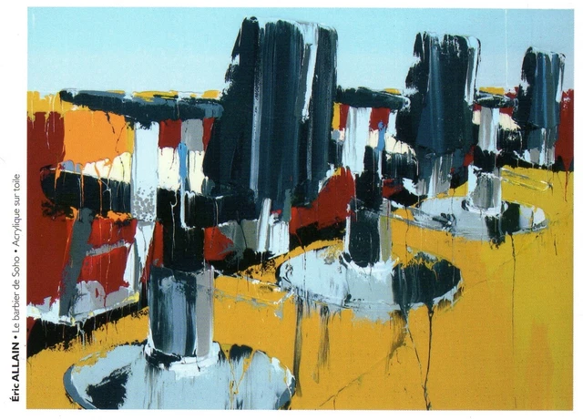 CARTE POSTALE NANTES (44) Les Amis De L'art La Biennale Des Amis Eric ...