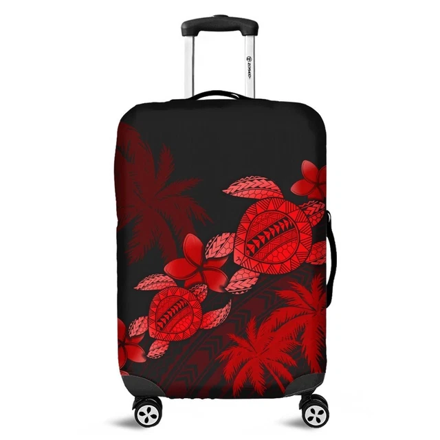 HAWAII TURTLE PLUMERIA Coconut Tree Polynesian Luggage Covers ...