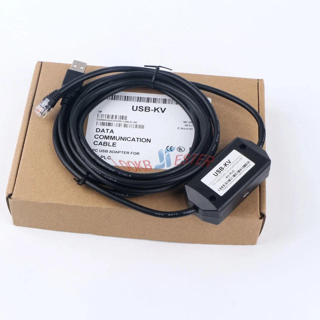 1PC USB-KV PROGRAMMING Cable USB to KEYENCE Adapter for KEYENCE KV ...