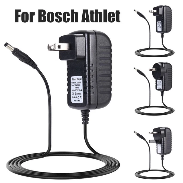 22V 0.5A CABLE Adaptor Power Adapter Vacuum Cleaner Charger For Bosch ...