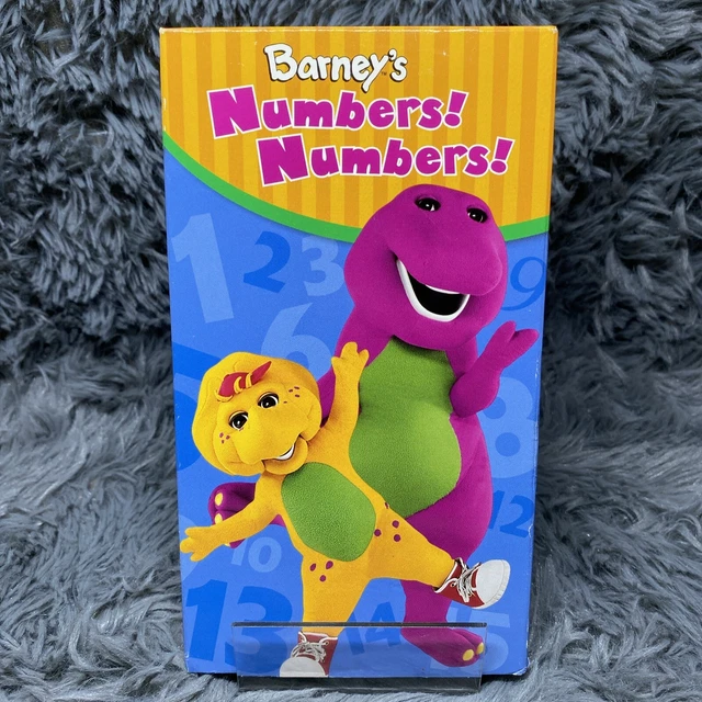 BARNEY NUMBERS! NUMBERS! VHS 2003 HiT Entertainment Barney Home Video ...