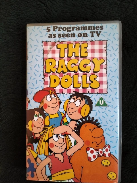 THE RAGGY DOLLS Retro Cartoons 80'S Kids Childrens Official Uk Video £4 ...