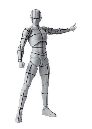 NUEVO S.H.FIGUARTS BODY-KUN -Wire Frame- (versión de color gris ...