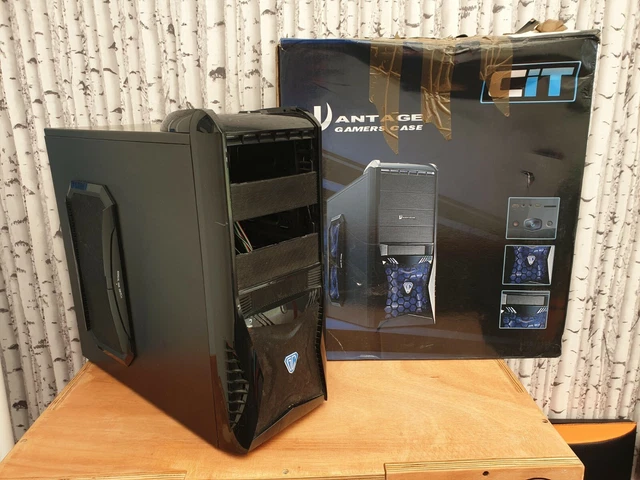CIT VANTAGE GC Mid Tower PC Gaming Case in box £18.00 - PicClick UK