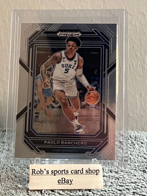 PAOLO BANCHERO 2023-24 Panini Prizm Draft Picks #74 Duke Orlando Magic ...