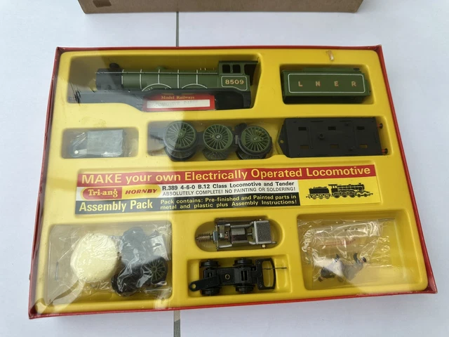 RARE TRIANG HORNBY R389G Assembly Pack B12 LNER Apple Green Still ...
