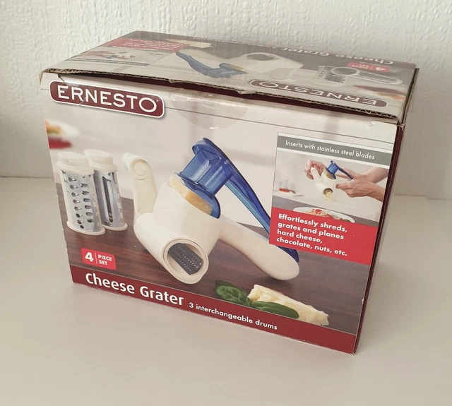 ERNESTO NON-ELECTRIC CHEESE Grater, 4 Piece Set - Never Used £7.98 ...