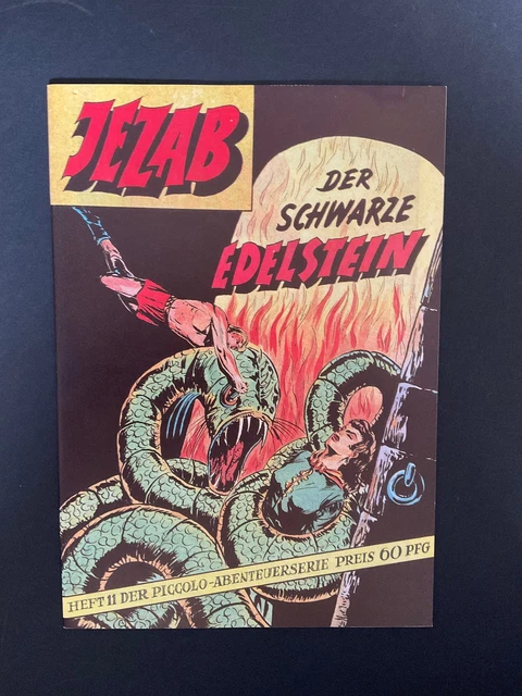 JEZAB: DER SCHWARZE Edelstein, Piccolo-Sonderband 11, 1985, Top-Zustand ...