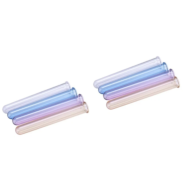 2 COUNT PLASTIC Tube Scientific Experiment Tubes Laboratory Test £16.29 ...