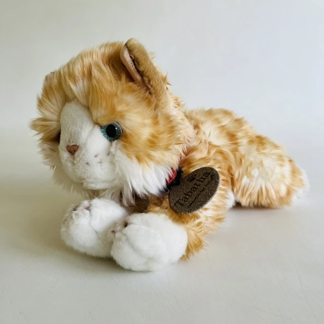 KEEL TOYS SOFT Toy Cuddly Plush Tabitha Ginger White Cat Kitten 9 ...