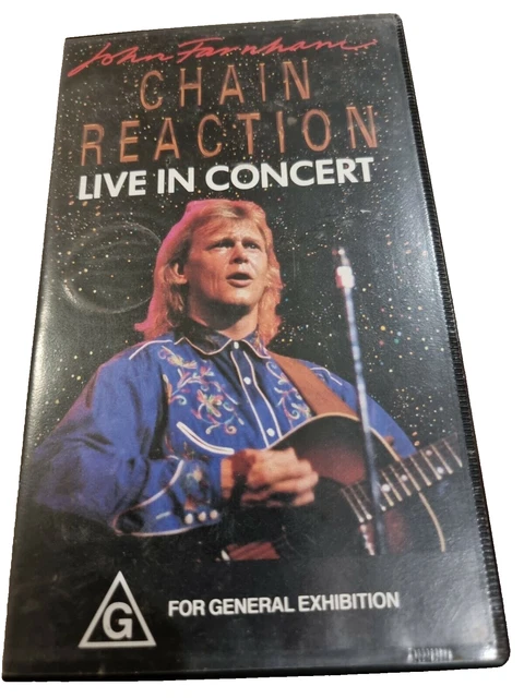 JOHN FARNHAM CHAIN Reaction VHS Live in Concert Original Oz £6.13 ...