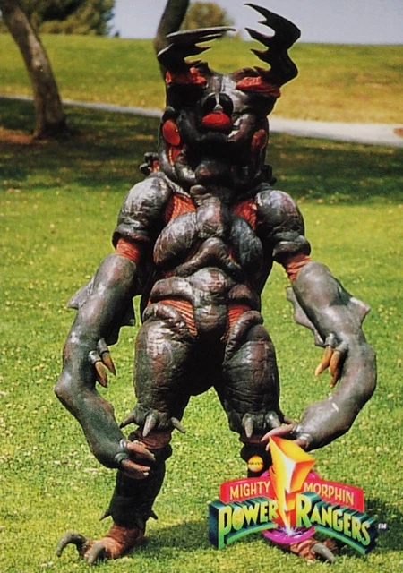 MIGHTY MORPHIN POWER RANGERS The New Season 1994 SABAN Card 5 GAMBERI ...