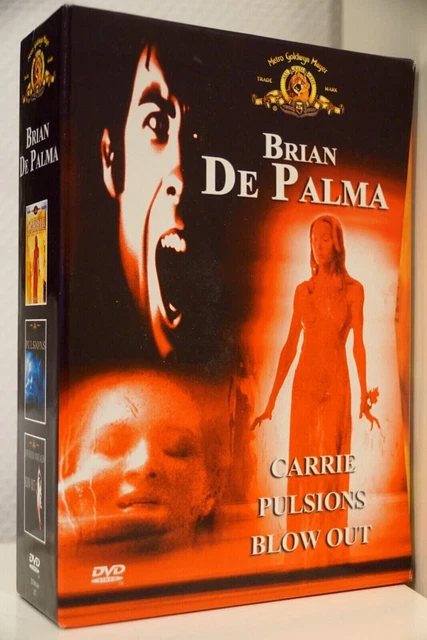 COFFRET 3 FILM Dvd Brian DE PALMA : CARRIE + PULSION + BLOW OUT EUR 8 ...