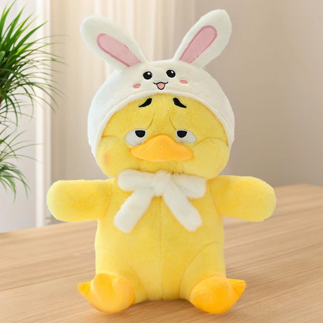 UPSET DUCK KAWAII Cute Duck Plush Doll Troublesome Duck Figure Toy ...