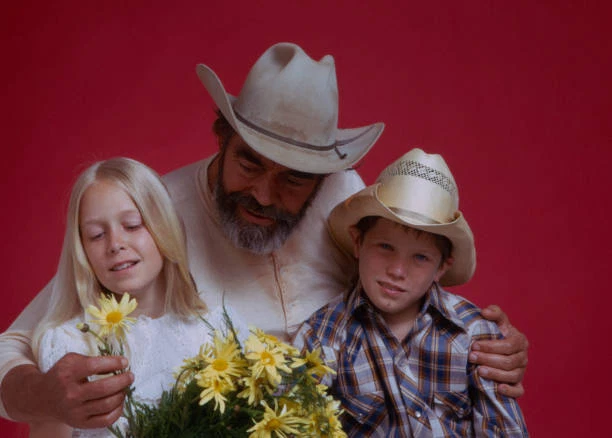 JACK ELAM KAREN Obediear Tony Becker in tv series The Texas W- 1974 Old ...