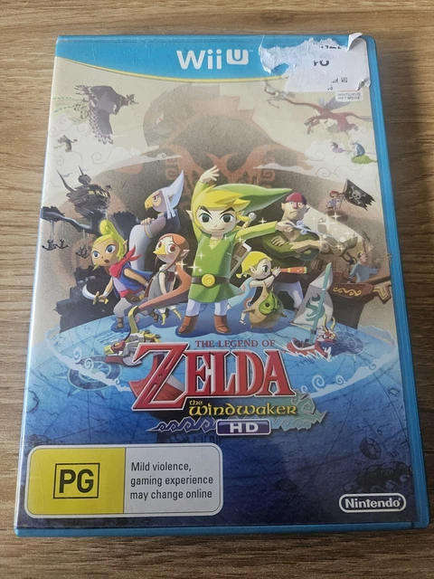THE LEGEND OF Zelda The Wind Waker HD Nintendo Wii U Game $99.99 ...