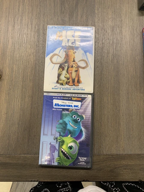 ICE AGE & Monsters, inc. DVD Pre-Owned £12.26 - PicClick UK