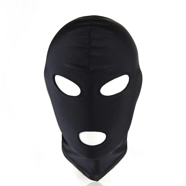 NYLON LYCRA BONDAGE BDSM Hood Gimp Mask Role Play Fetish Party Wear ...