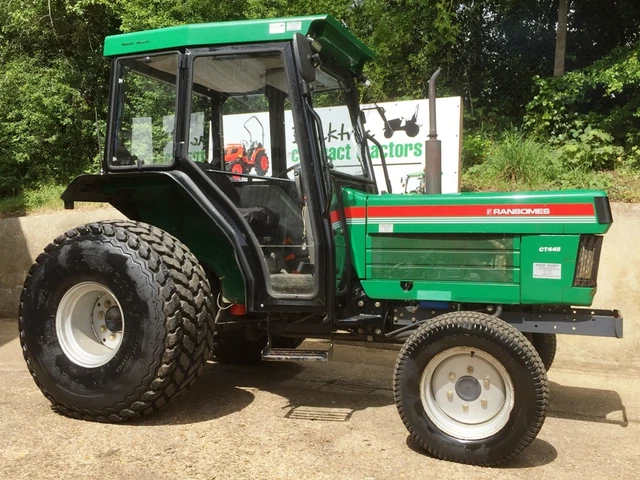 RANSOMES CT445 4WD Compact Tractor, 45Hp, Full Cab, Road Registered ...