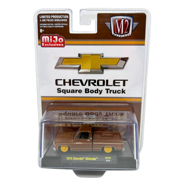 M2 MACHINES MIJO Square Body Truck 1975 Chevrolet Silverado 1:64 ...