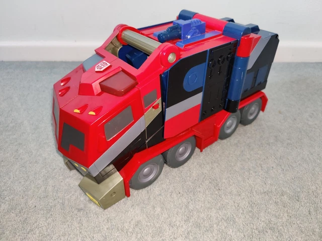 TRANSFORMERS ANIMATED OPTIMUS Prime Battle Blaster - Lights and Sound ...