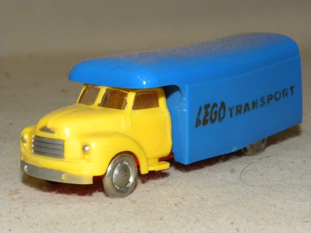 CAMION MINIATURE LEGO System Vintage Bedford Moving Van Transport Ho 1/ ...