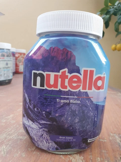 NUTELLA VASETTO 900 Gr. -Edizione Limitata Italia Ti Amo- 6 Di 30 Gran ...