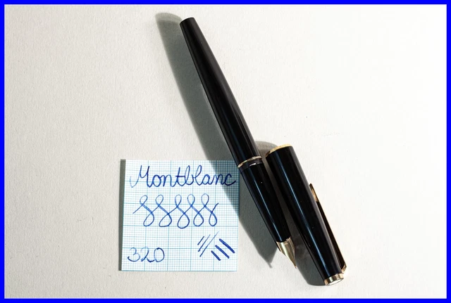1974 MONTBLANC NO. 320 Classic Series Fountain Pen Cartridges With Kf 585 Gold $324.99 - PicClick CA