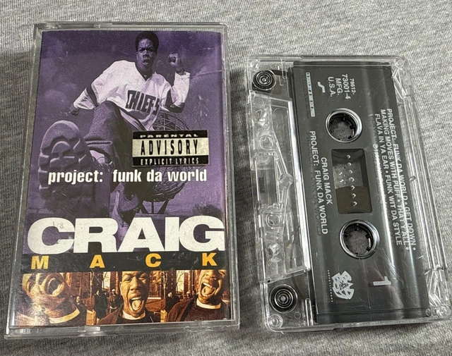 CRAIG MACK - Project: Funk Da World (1994) Cassette (Bad Boy) Flava In ...