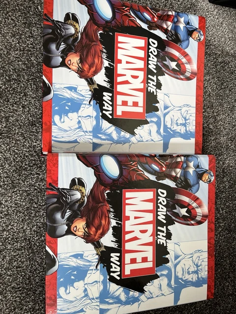 HOW TO DRAW The Marvel Way 2 full books £21.52 - PicClick UK