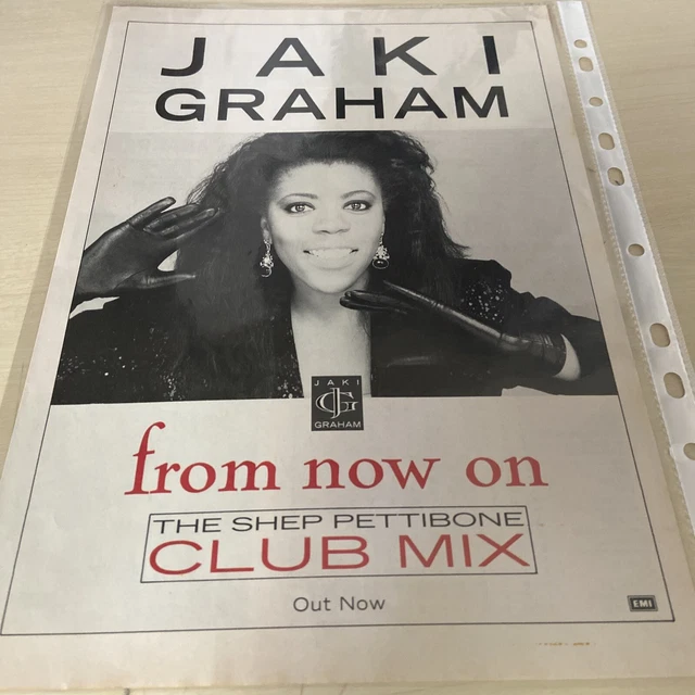 JAKI GRAHAM From Now On Original Advert/ Poster/Clipping EUR 4,62 ...