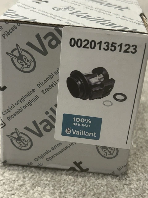 VAILLANT ECOTEC VENTURI Mass Flow Sensor 0020135123 £130.68 - PicClick UK